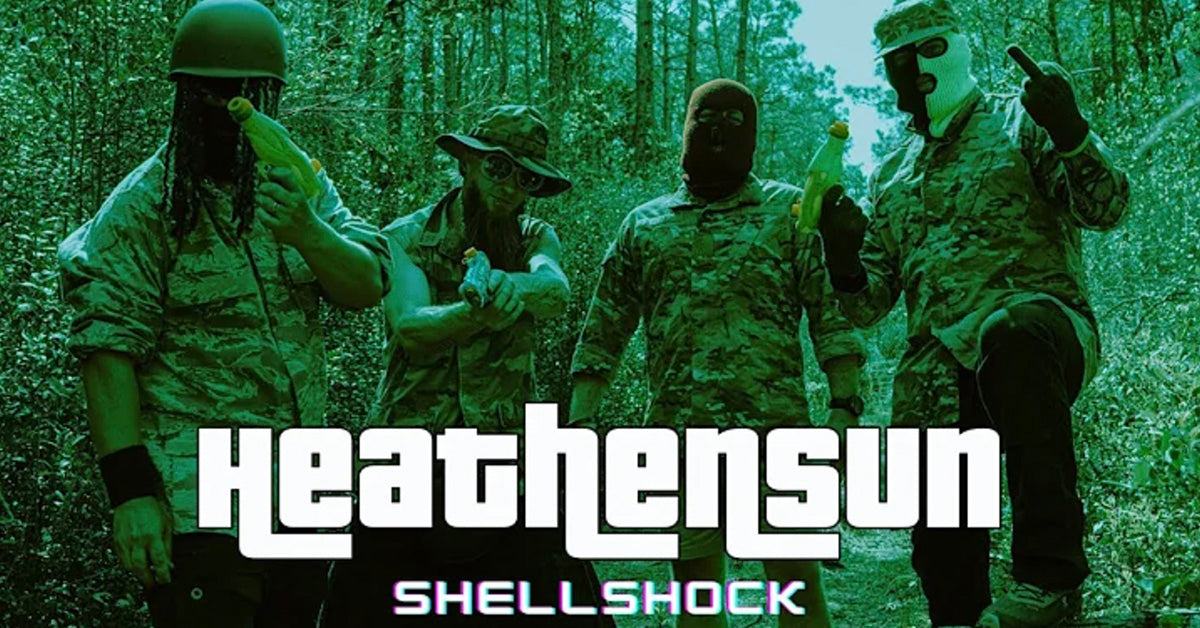 HEATHENSUN new single and music video -- [SHELLSHOCK] – DirtBag Clothing